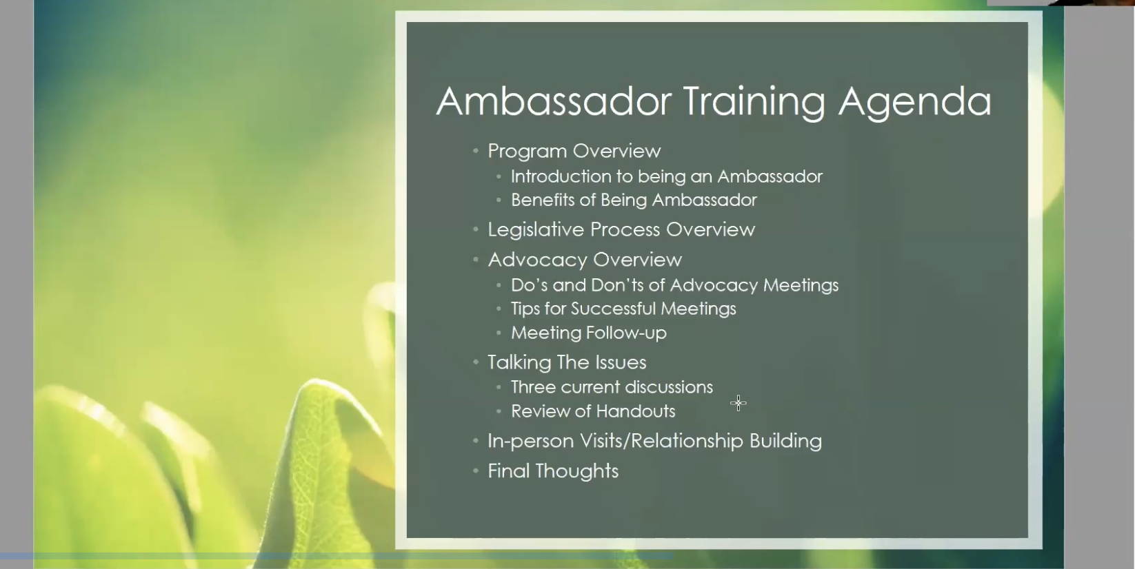Meet the CSHA Team and CSHA Activity Updates - CSHA